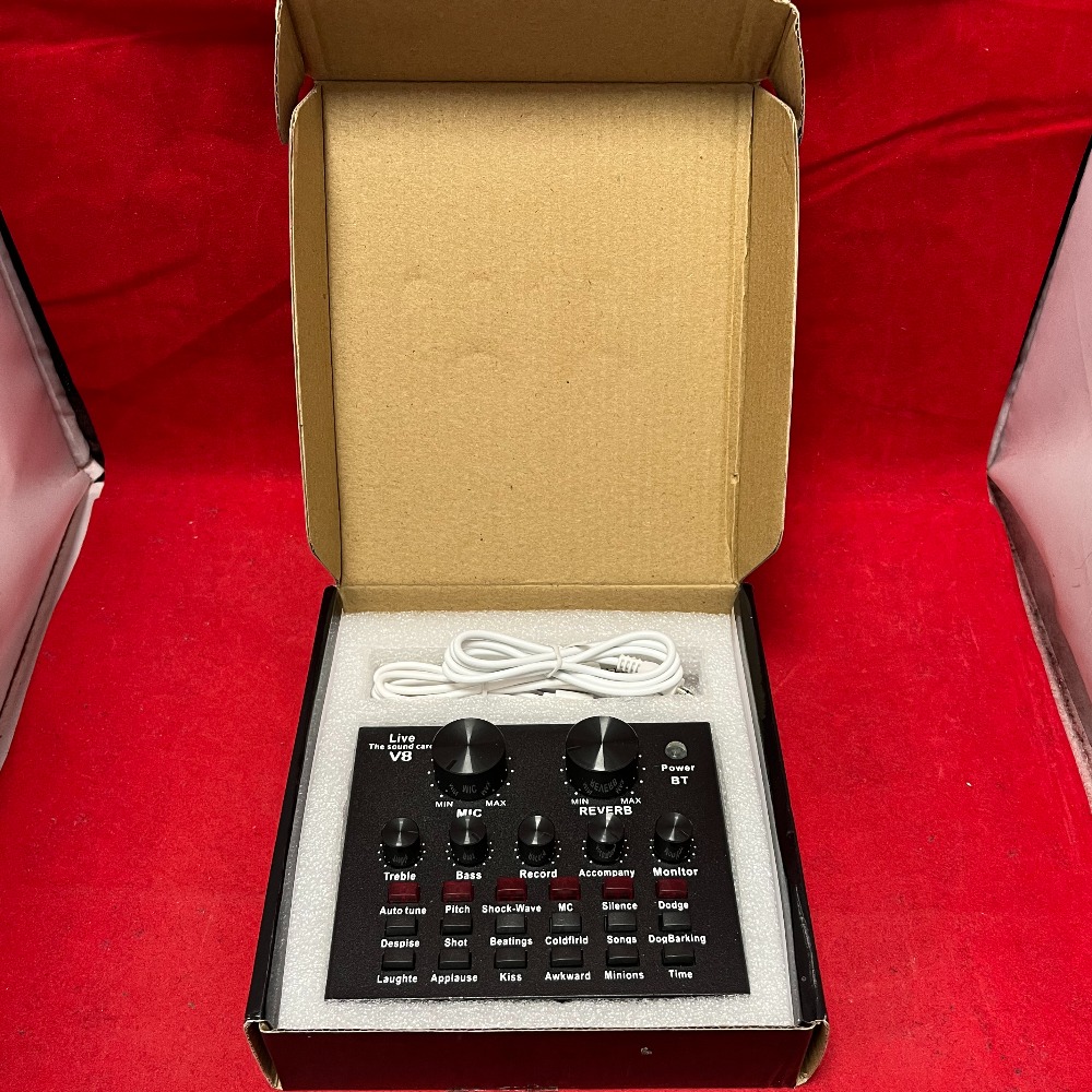 Used LIVE The sound card V8 - Own4Less